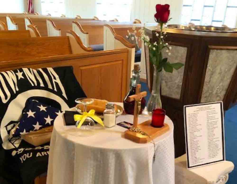 Military Table Centerpieces