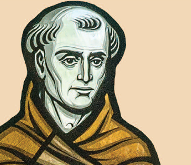 Junipero Serra Drawing
