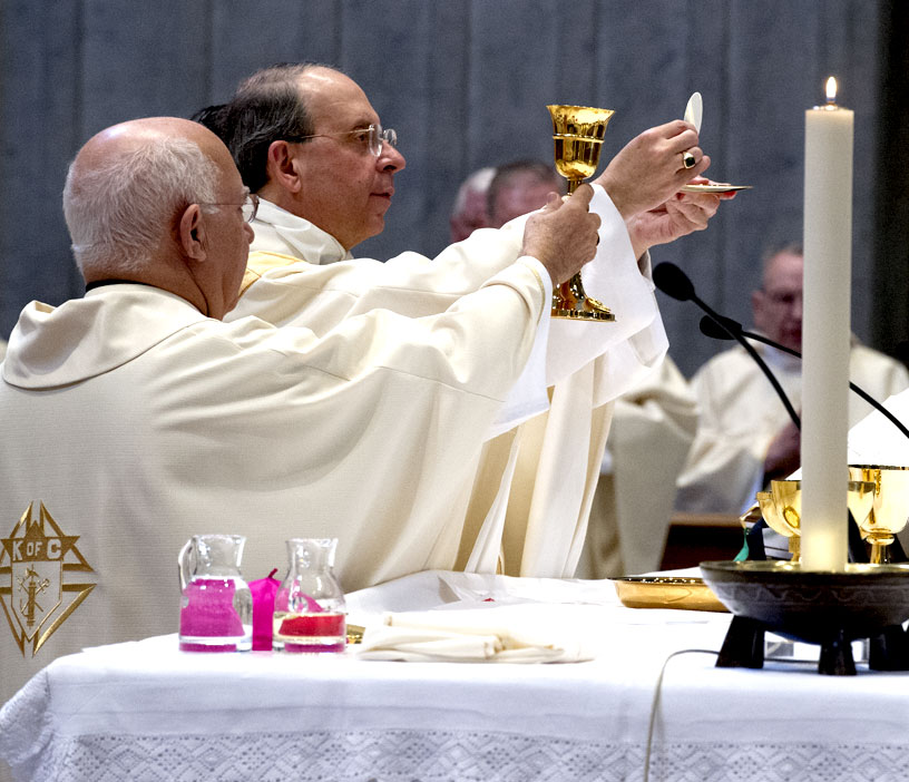 Catholic Priest Eucharist